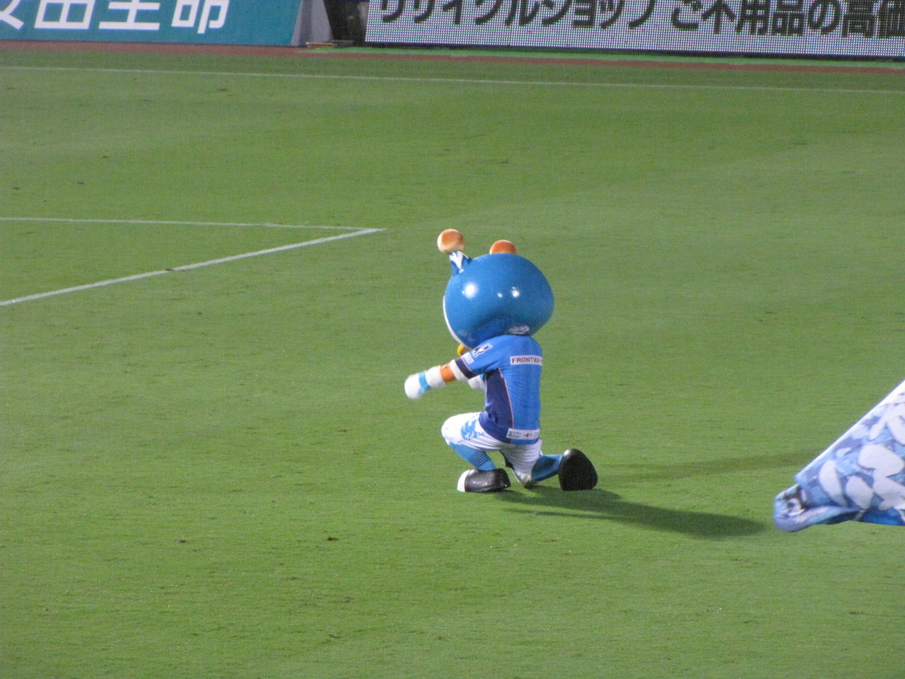 少しだけ戦評を : メインスタンドからの風景