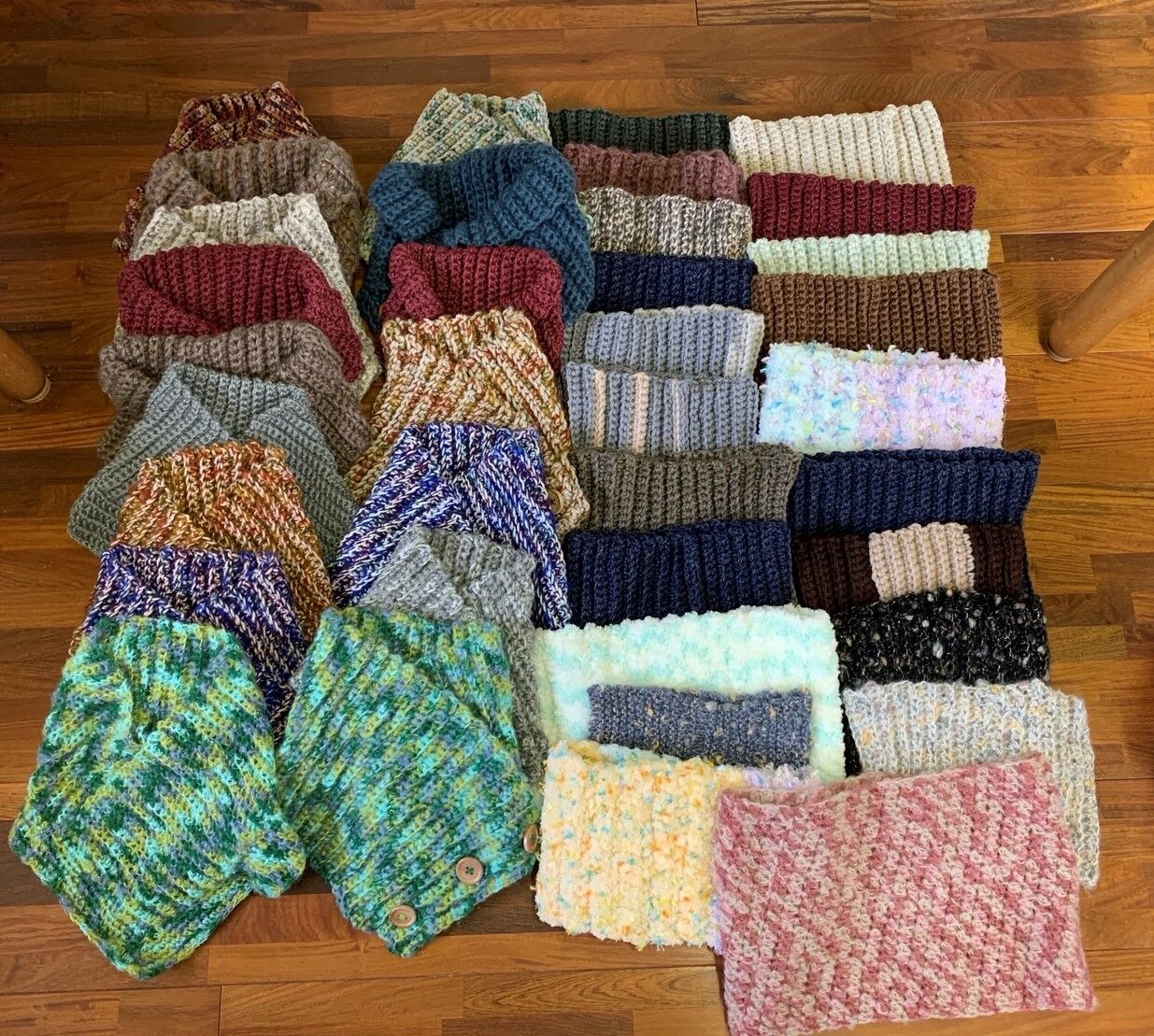 12/8 実習生に持って行った物 : すなかけばばあの編み物blog