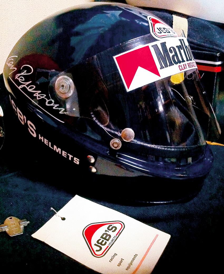 JEB'S CLAY REGAZZONI Racing Helmet : makoto2020のblog