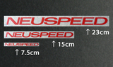 NEUSPEED Logo デカール入荷しました！ : maniacs Blog