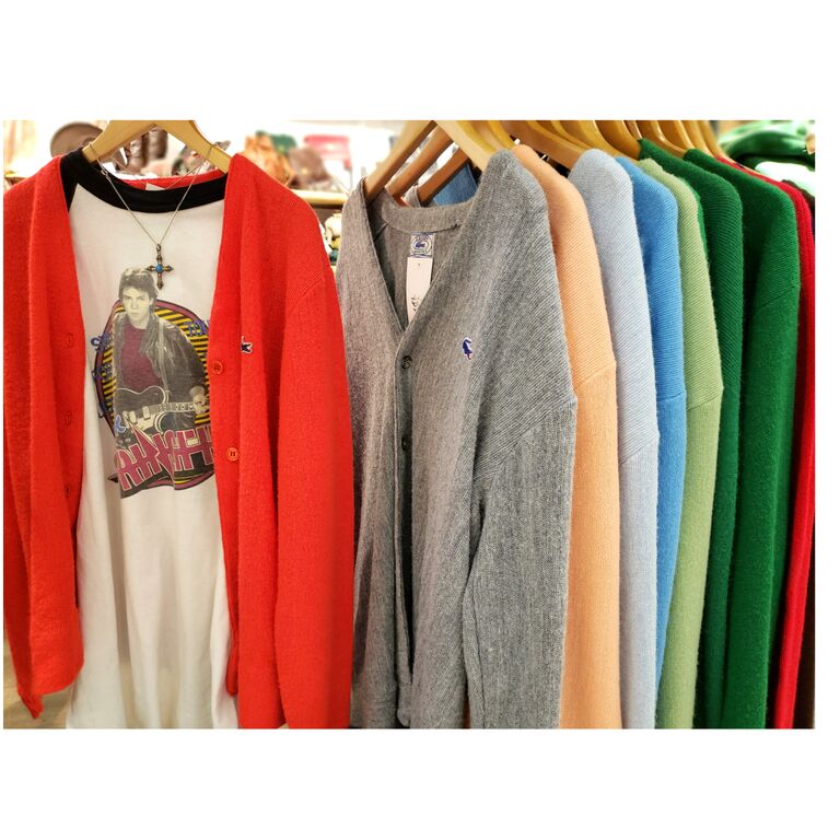 ＊LACOSTE＆Fox sweater Knit cardigan＊ : マンキーモンキースタッフブログ