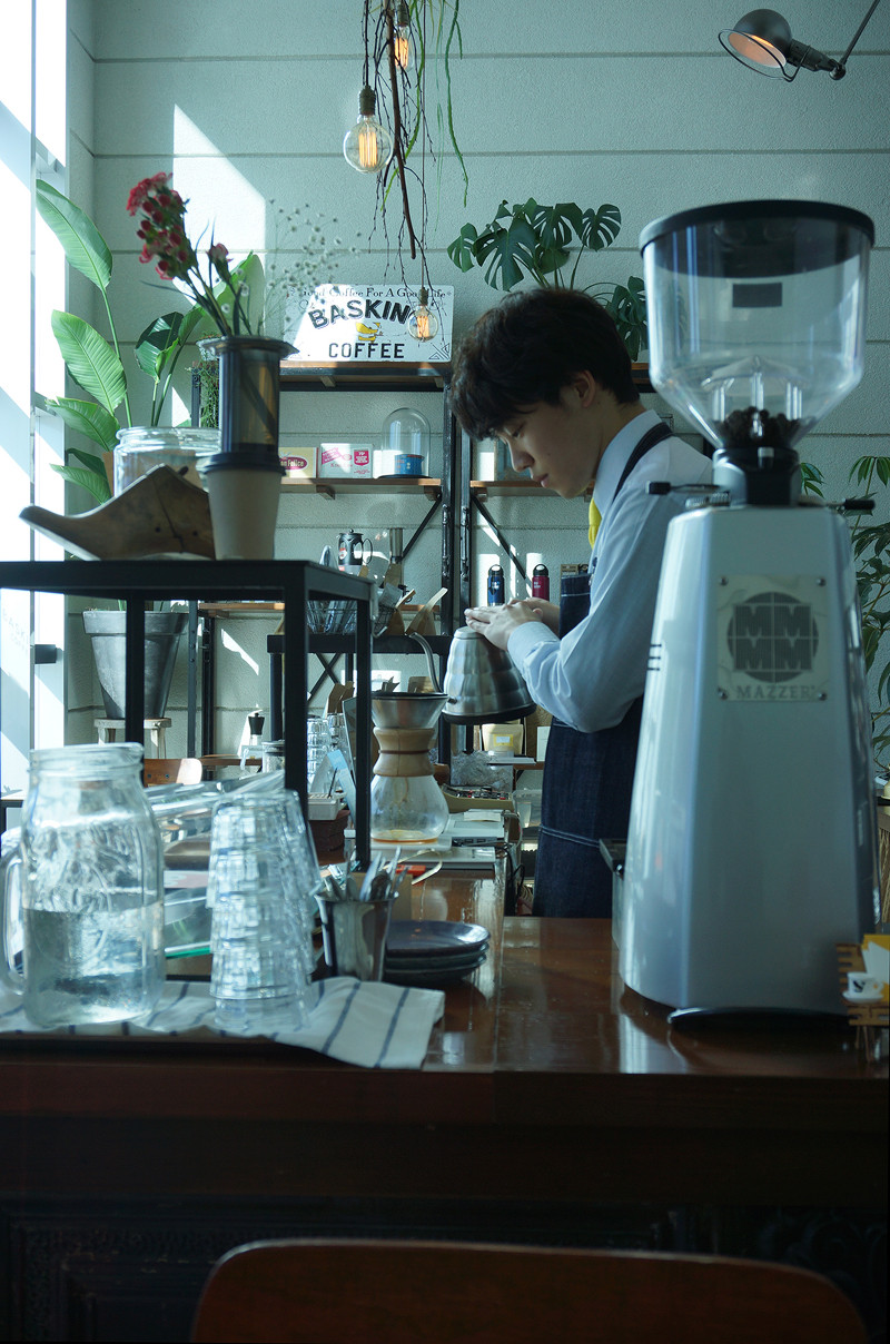 万太郎.net : 食後に「Basking Coffee」からの「美松コーヒー香椎店」へ。