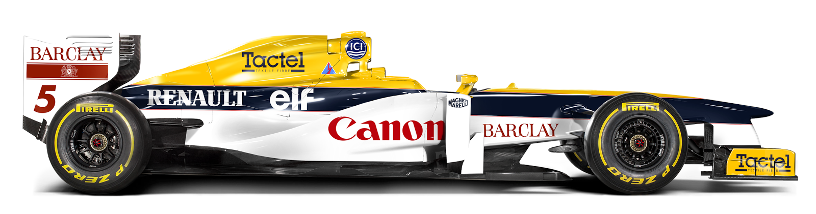 2013年F1マシンに1980年代のカラーリング： 写真 : F1通信