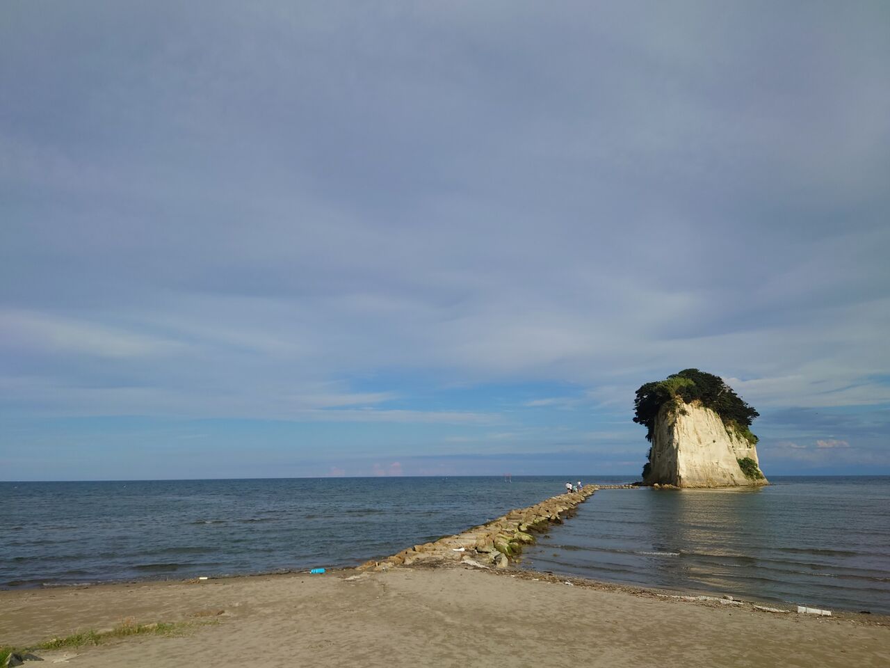 夏から秋への能登半島 能登半島先端から珠洲へ : いんえいらいさん