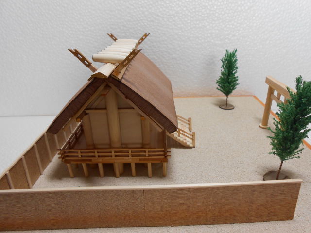 神明造り 神社 : ペーパークラフト三昧+模型 神明造り 神社 : ペーパークラフト三昧+模型