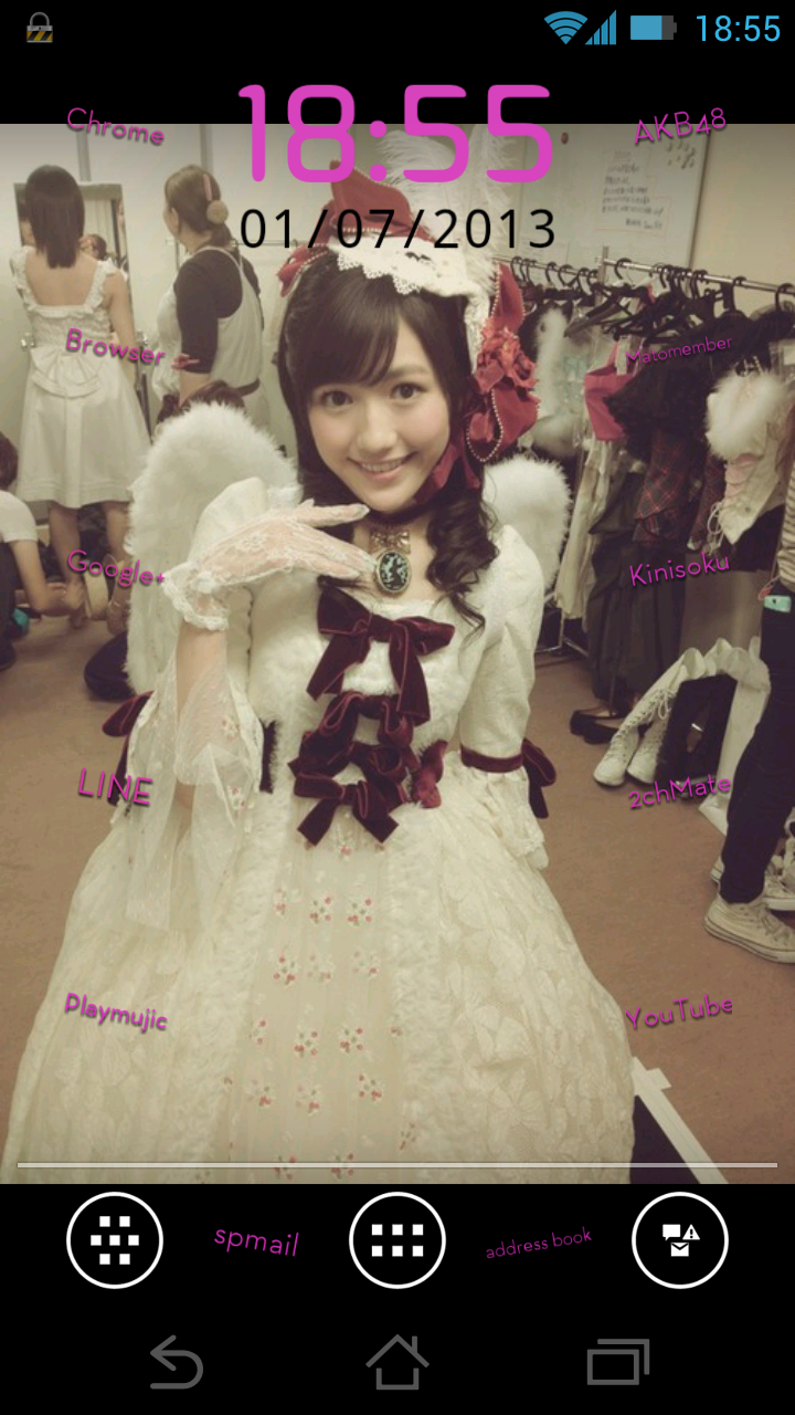 48Gのヲタが自分のスマホの壁紙を晒すすれ【AKB48G】 : ひたすらAKB