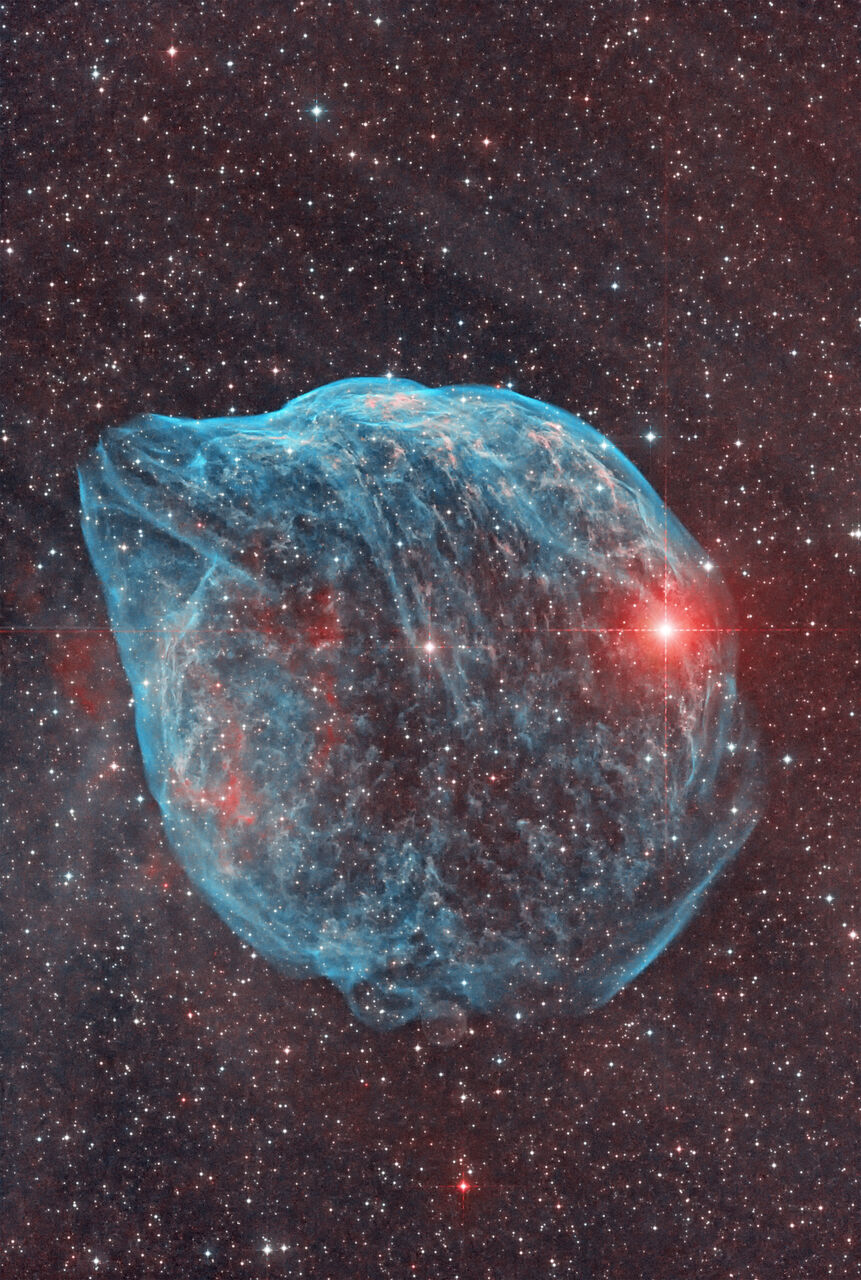 SH2-308 The Dolphin-Head Nebula AOO合成 a250 : kiriのblog