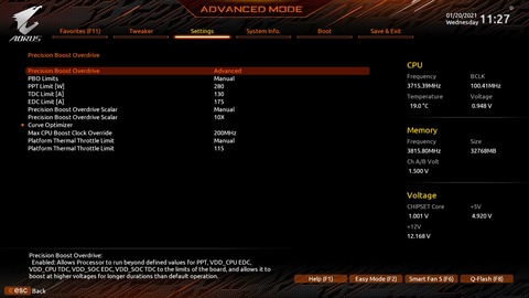 Ryzen PBO Curve Optimizer オーバークロックガイド (PBO2) : Masayamaのblog