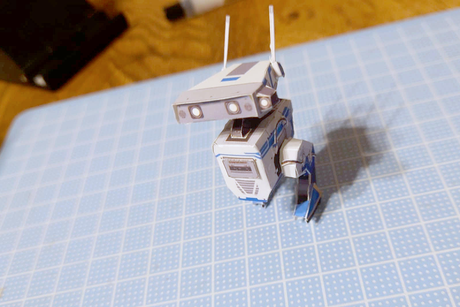 【ペーパークラフト】 BDX-Droid [ paper model ] 完成ぢゃっ！ : masayu-i blog - ちらしのうら ...