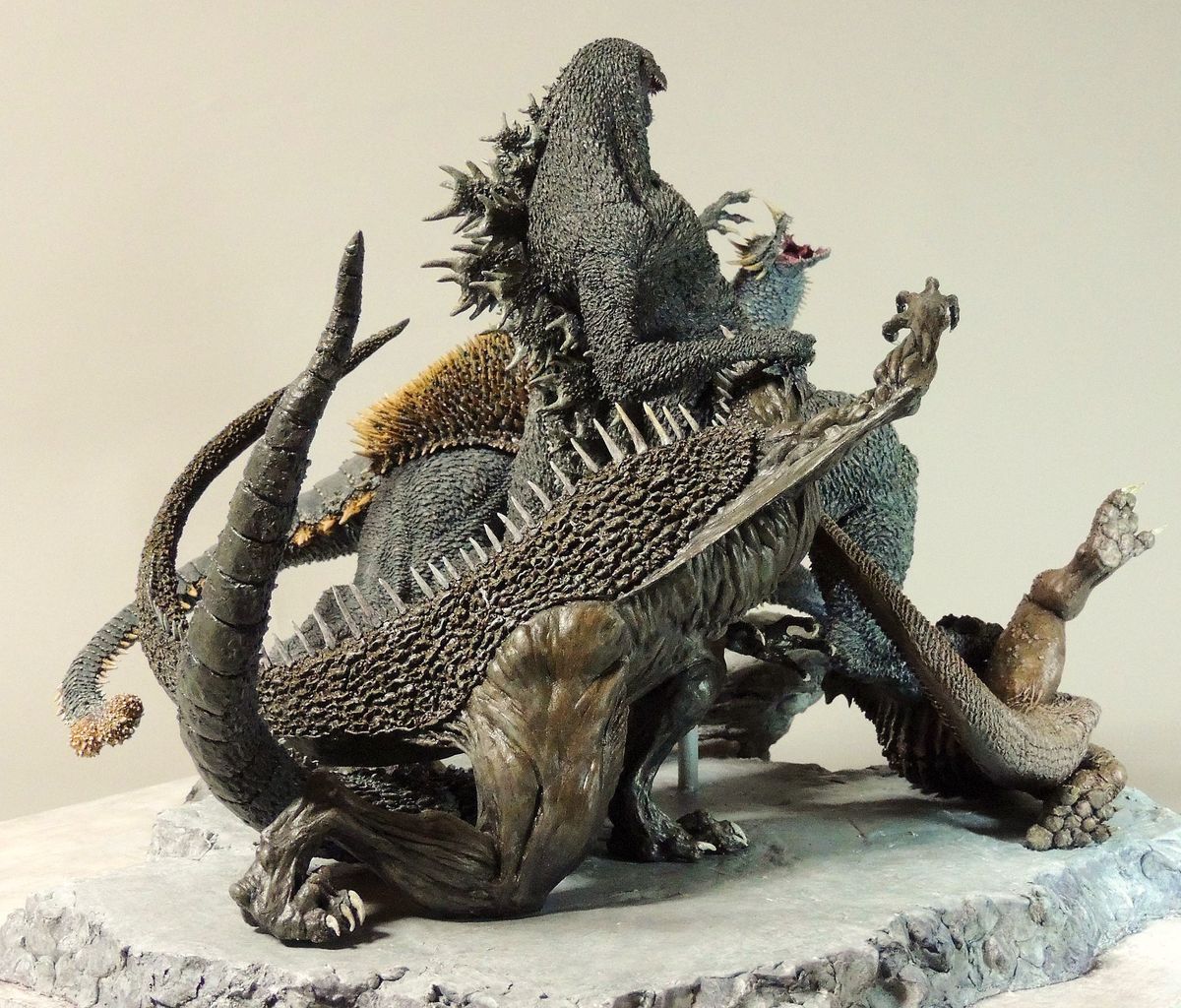 シン・大怪獣総攻撃 / GODZILLA vs VARAN BARAGON ANGUIRUS Unmade GMK : 大怪獣帝国バンザイ ...