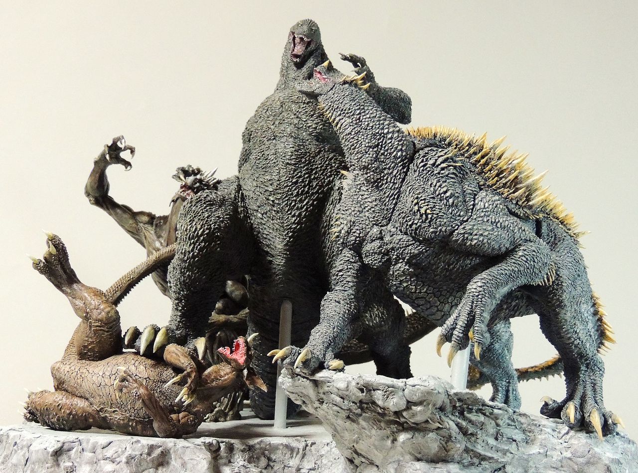 シン・大怪獣総攻撃 / GODZILLA vs VARAN BARAGON ANGUIRUS Unmade GMK : 大怪獣帝国バンザイ ...