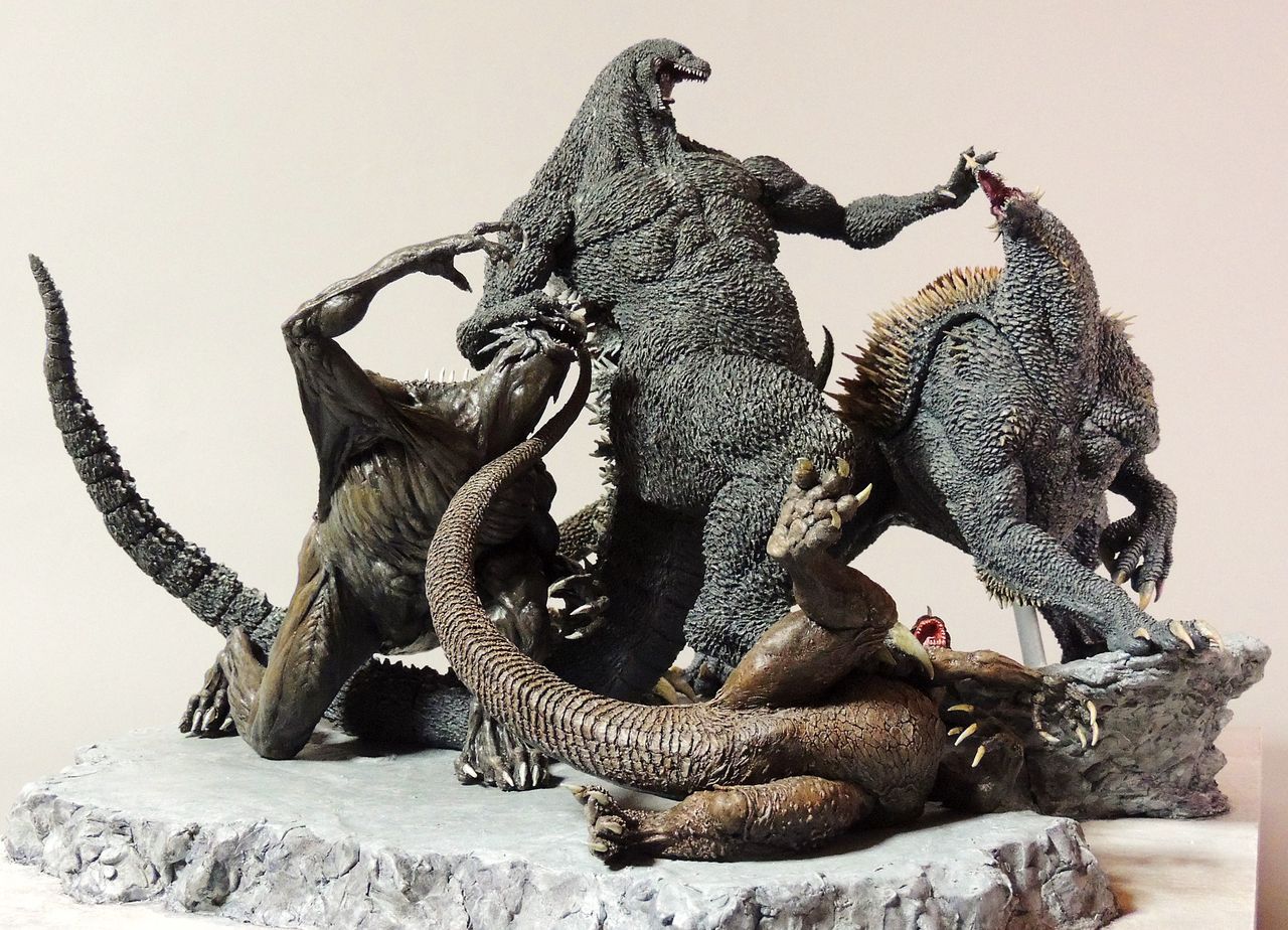 シン・大怪獣総攻撃 / GODZILLA vs VARAN BARAGON ANGUIRUS Unmade GMK : 大怪獣帝国バンザイ ...