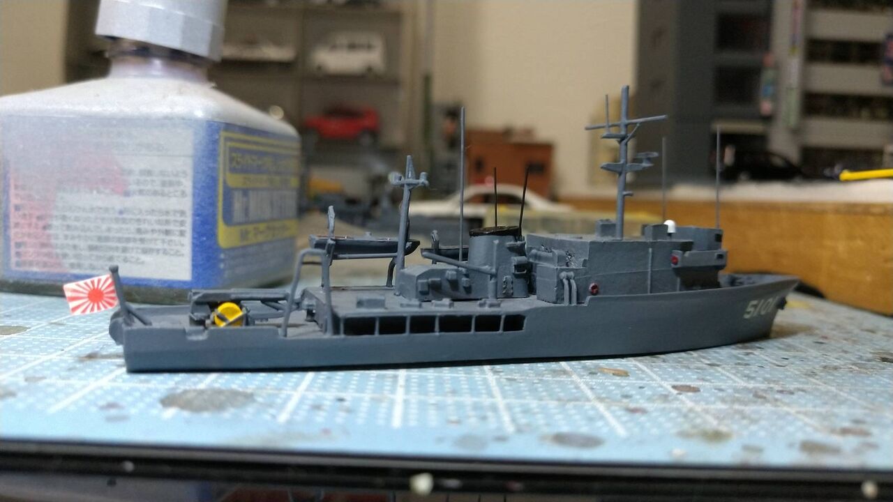 1/700 海洋観測艦あかし 就役 : マッシュの趣味日記(改) 1/700 海洋観測艦あかし 就役 : マッシュの趣味日記(改)