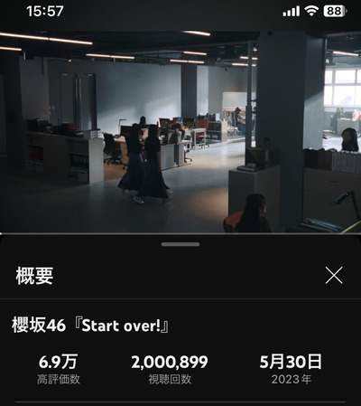 【櫻坂46】『Start over!』MV、マジで早い... : 櫻坂46まとめもり～