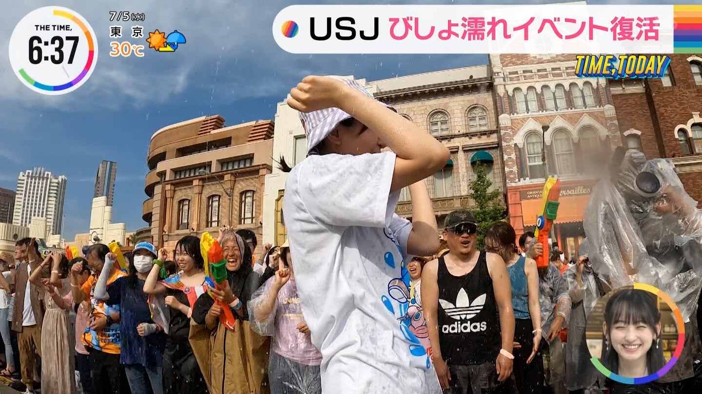 【日向坂46】びしょ濡れ姿に！！このちゃんUSJイベント参戦の模様がこちら : 日向坂46まとめもり～