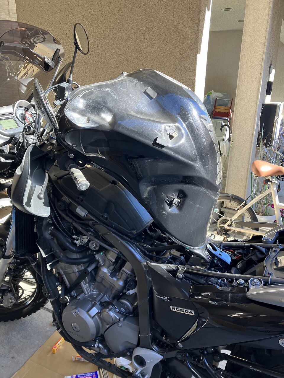 わたしの記録 : XL700V TRANSALP 初期化整備①