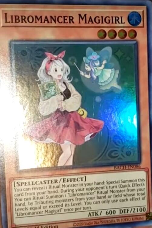 スターライト速報 -遊戯王OCG情報まとめ- : 【遊戯王TCGフラゲ】海外のBACHに『Libromancer Magigirl ...