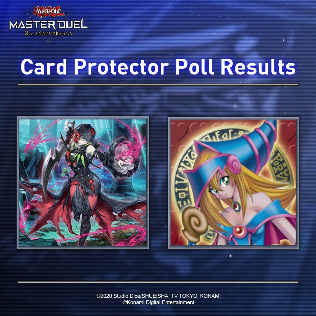 スターライト速報 -遊戯王OCG情報まとめ- : 【遊戯王マスターデュエル】海外のプロテクター投票結果発表！