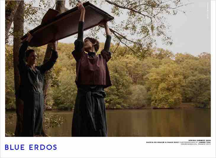 Daan Duez and Saskia de Brauw ︎Blue Erdos‘ Spring Summer 2020 : ただの海外 ...