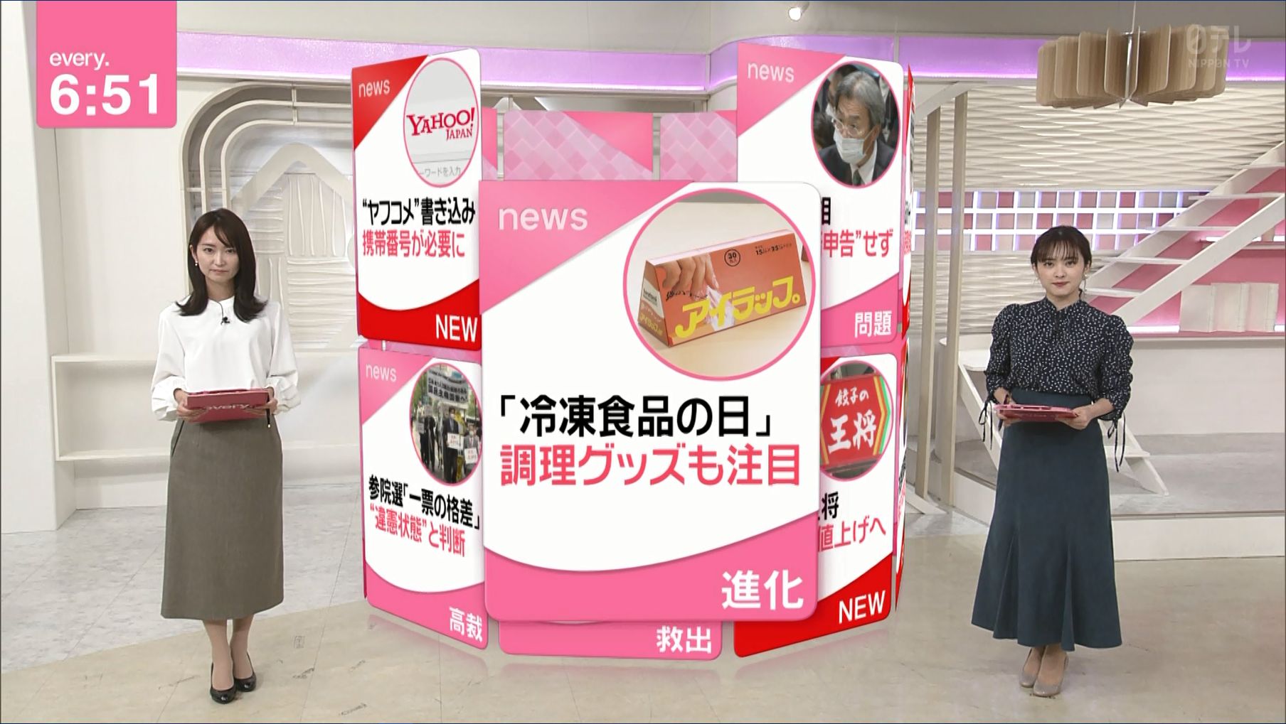中島芽生 news every. 22/10/18:女子アナキャプでも貼っておく ～Genuine Meaning～