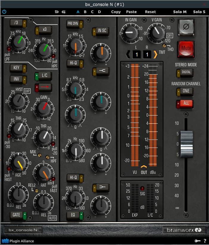 【検証】Brainworx bx_console徹底比較 前編 ~PluginDoctor~（AMEK 9099、N、SSL 4000E ...