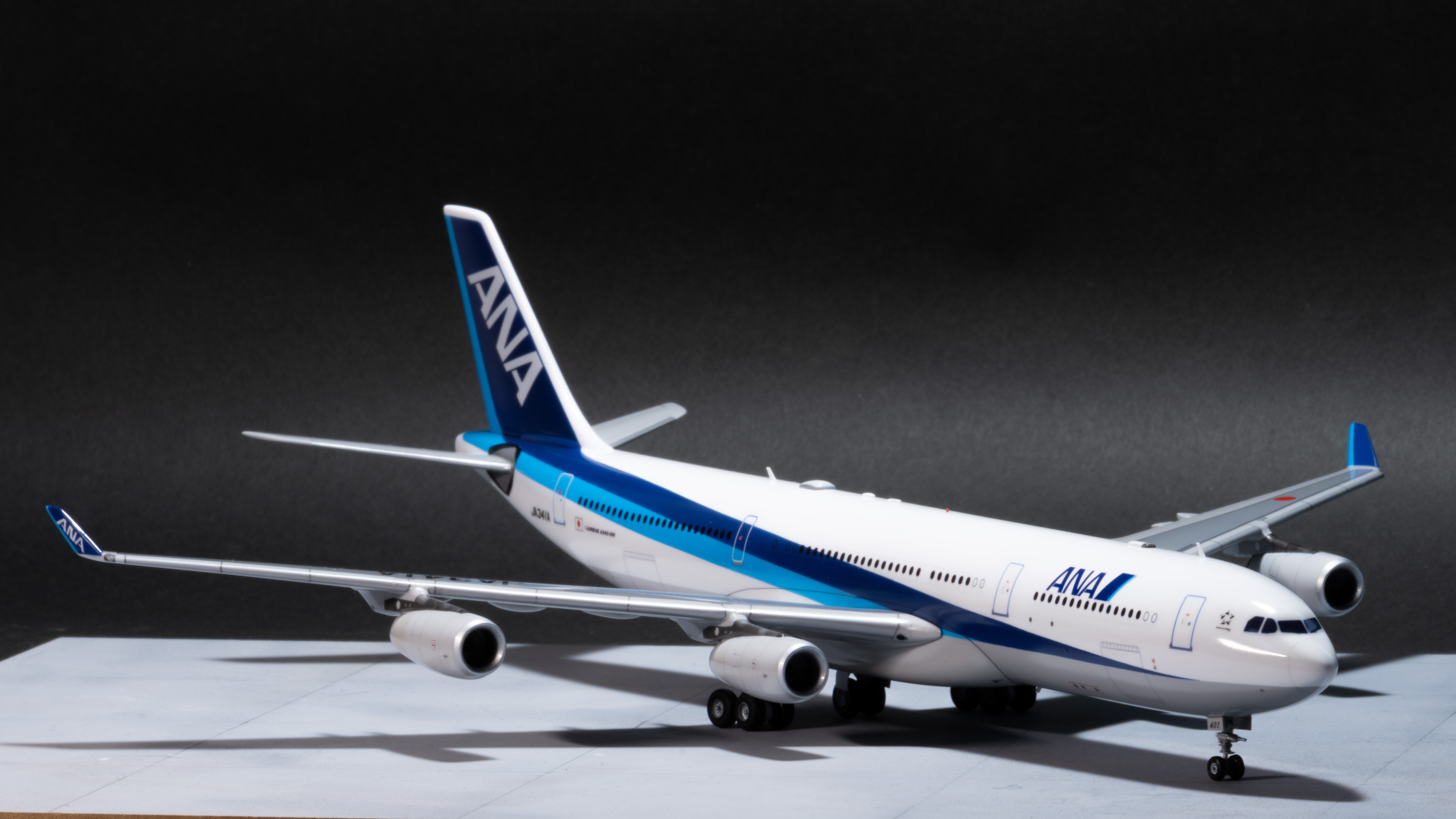ANA A340-300 1/200 製作記録 : マキビシ小次郎 / McInvish546