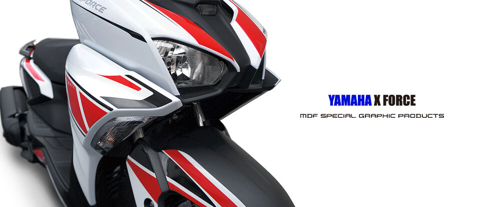 YAMAHA 2022~ X FORCE 専用 グラフィックキット 発売開始致し YAMAHA 2022~ X FORCE 専用 グラフィックキット 発売開始致し