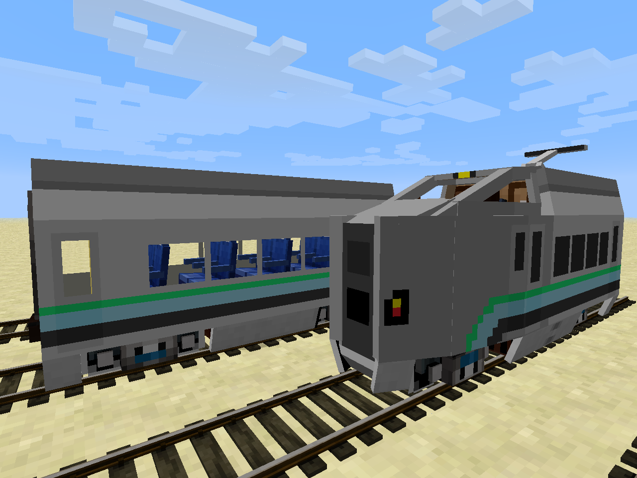 Traincraft用車両テクスチャの配布（日本風車両） : マイクラで鉄道