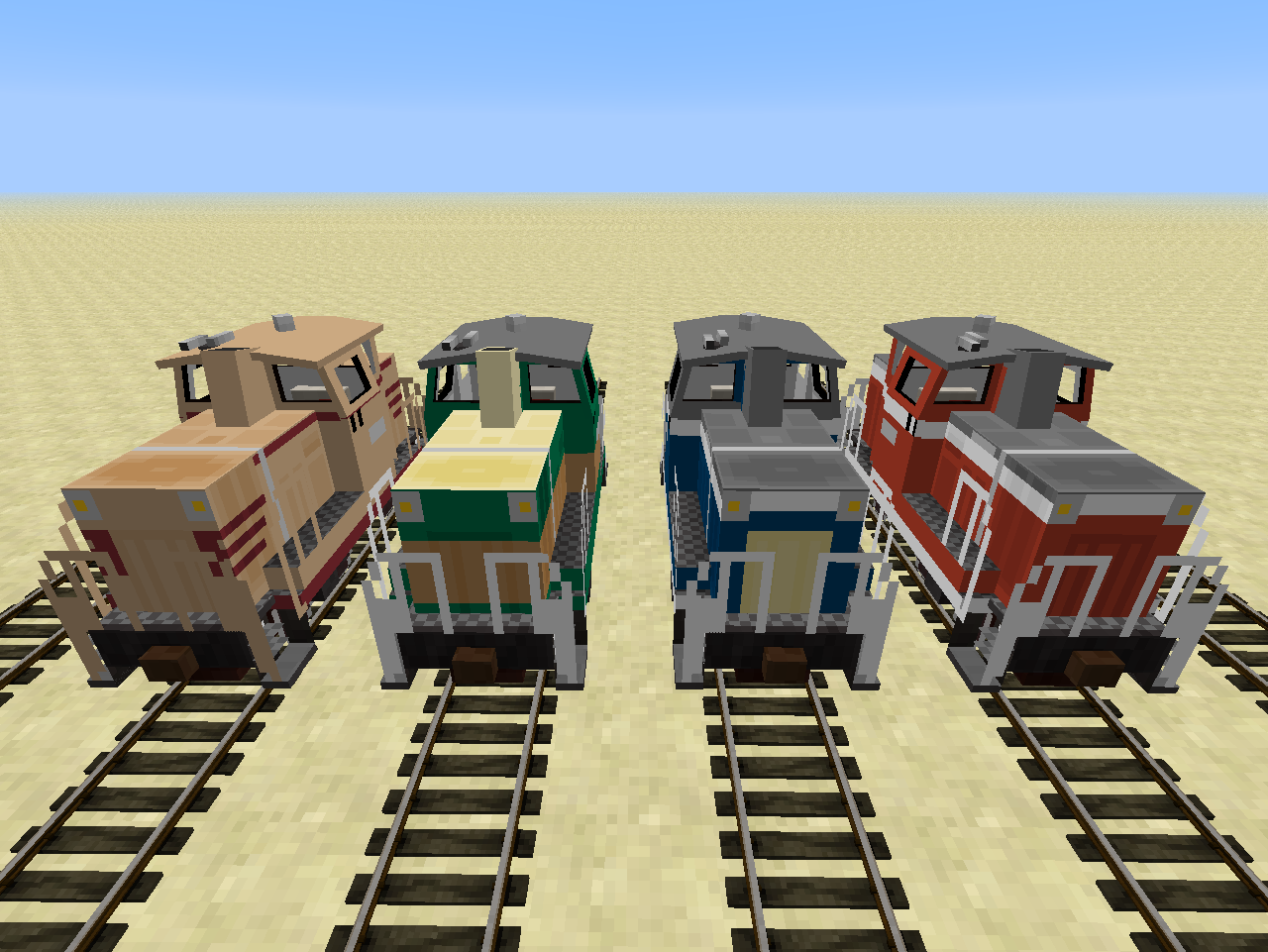 Traincraft用車両テクスチャの配布（日本風車両） : マイクラで鉄道