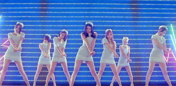 AOAがシルエットだけで魅せるセクシー!?「Short Hair」 MV Silhouette Dance Full ver. : K-POP ...