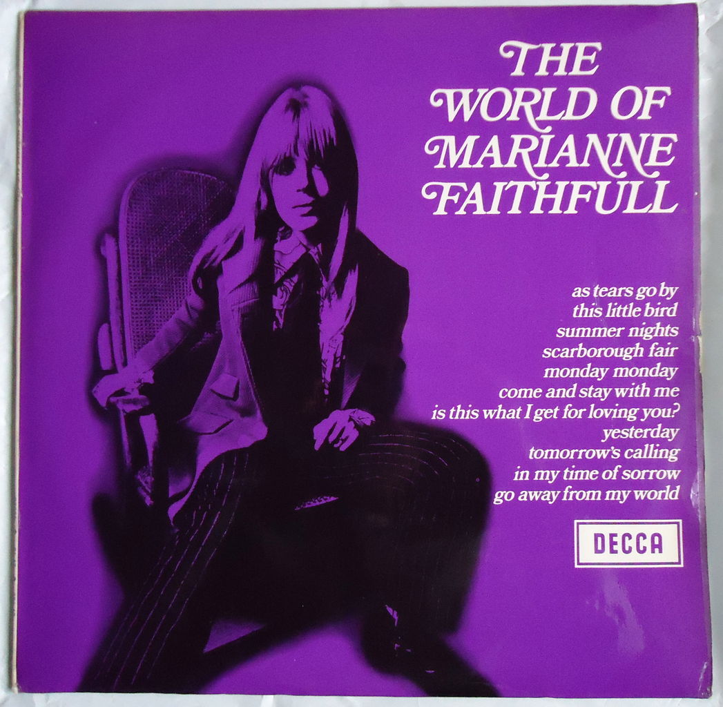 MARIANNE FAITHFULL THE WORLD OF marianne-faithfull-the-world-of