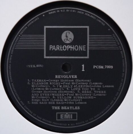 マーメイド号の紙ジャケだけじゃ生きてゆけない! : 本日の中古盤 THE BEATLES ニュージーランド盤などなど