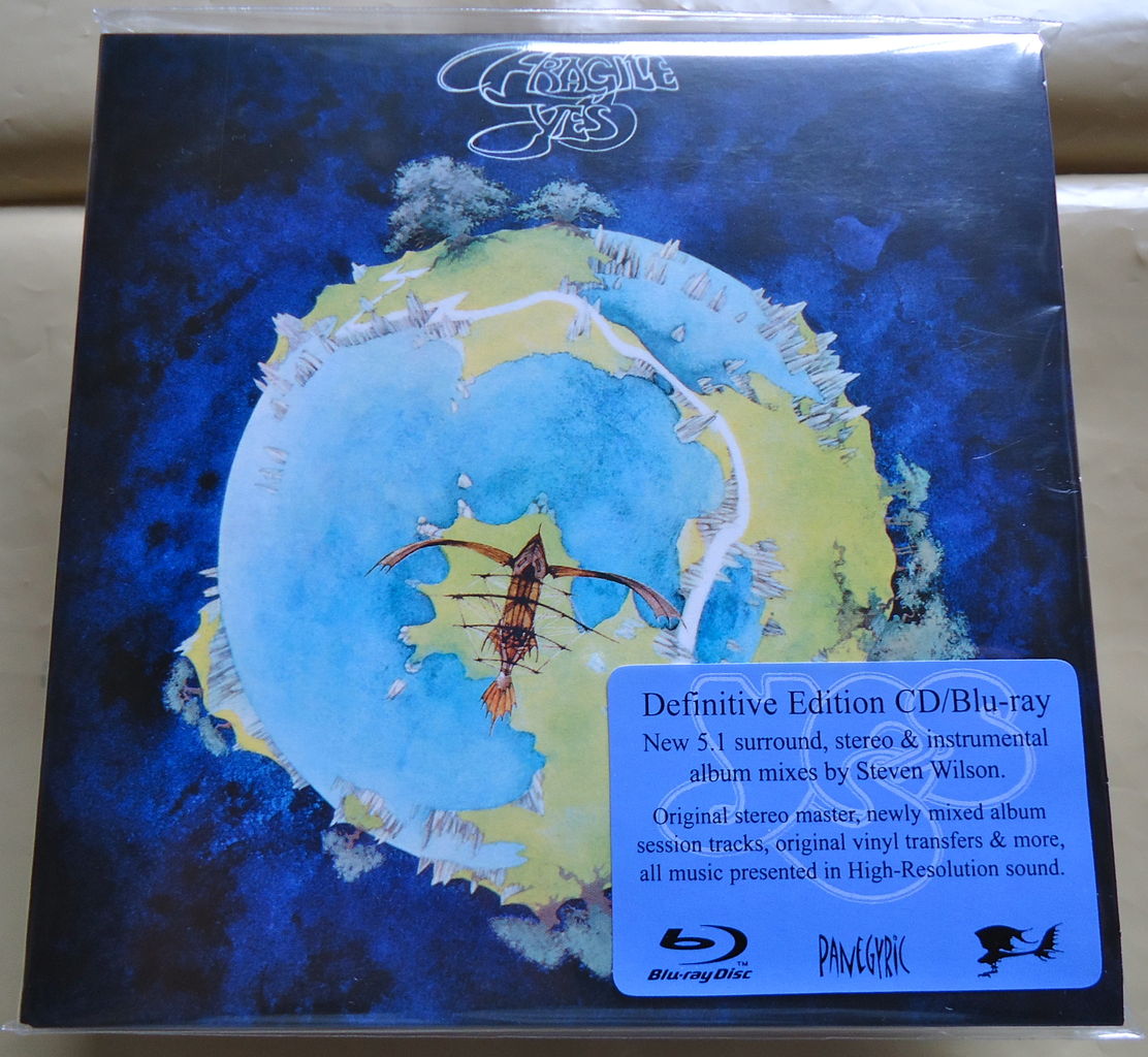 マーメイド号の紙ジャケだけじゃ生きてゆけない! : YES/FRAGILE Definitive Edition CD/Blu-ray