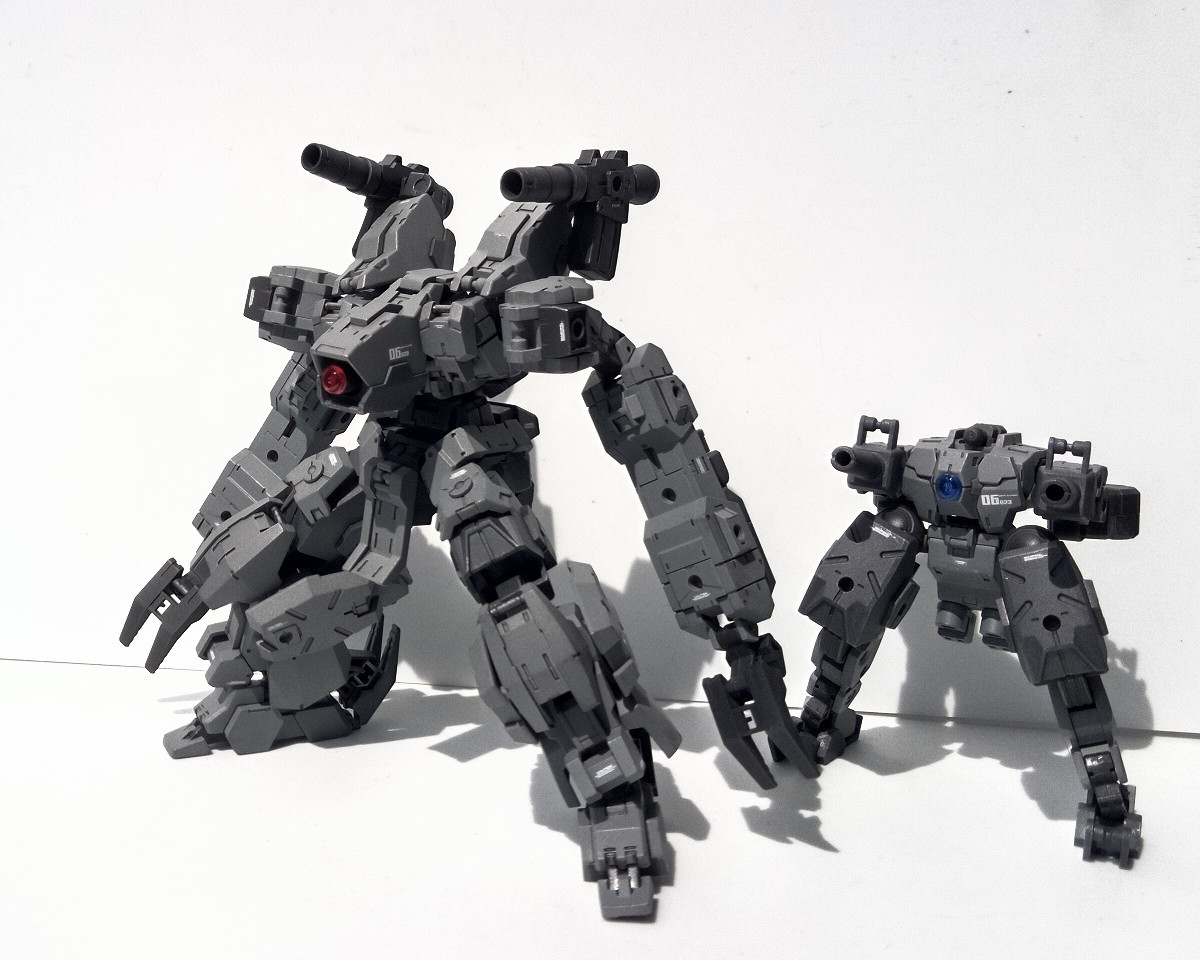 番外編 30MM ガルドノヴァ風ラビオット+1 : 廃屋の彼方 ～僻地専用ガンプラ展～