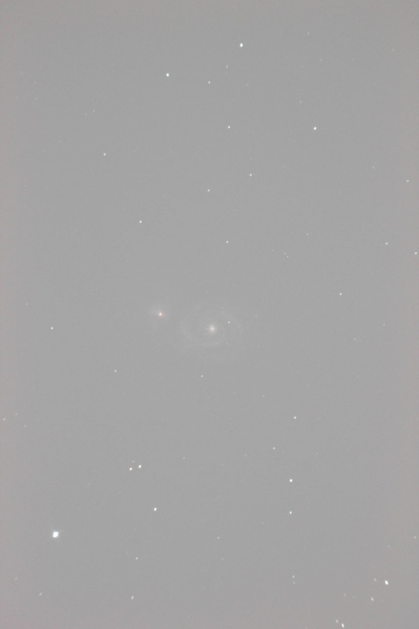 12月22日の子持ち銀河（M51） : from 15mm to 1200mm