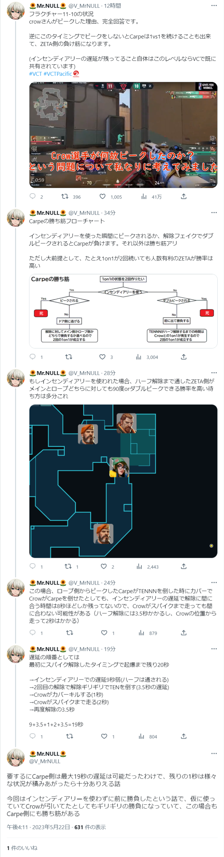 【まとめ】関さんがフォローしてるMrNULLくんマザーさんにvaloコーチング依頼して指摘されたら : まとめサイト