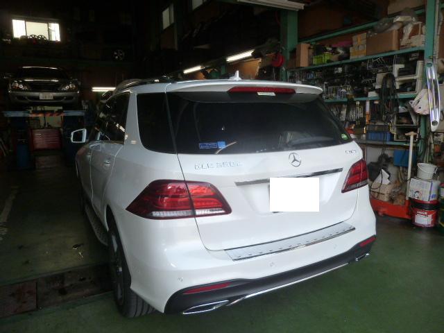 早速ご入庫頂いたベンツ W166 GLE350 ブルーテック デイライトコーディング施工 : 株式会社小田オートの車屋日記