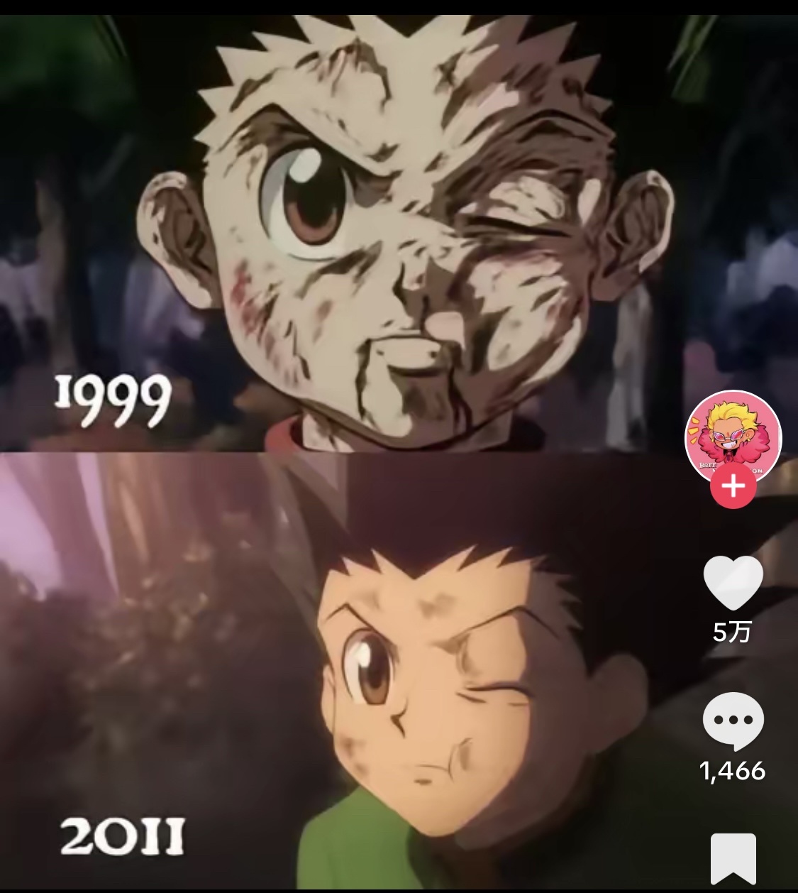 【画像】アニメ版HUNTER×HUNTER、旧と新どっちの方が好き？w - Juuuke