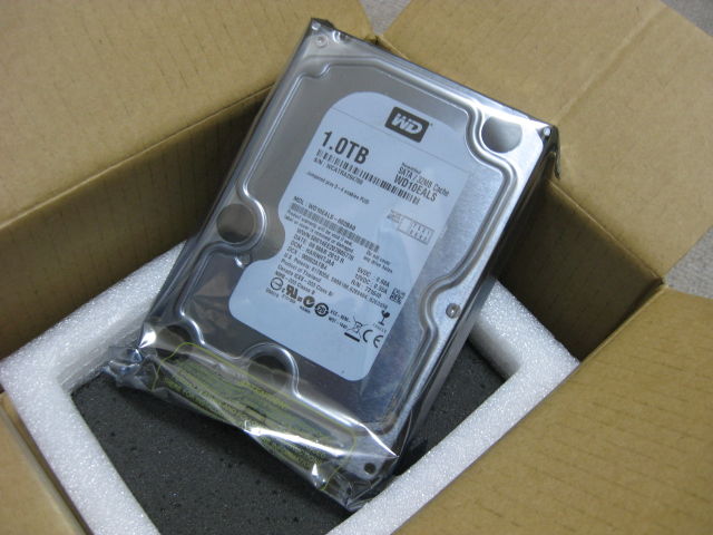Western Digital HDDのRMAサービス : なんとなく、ちょっとワイルド.........