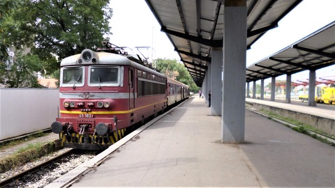 駅撮り82 ソフィアからバンスコへ : 欧州乗り鉄旅 駅撮り