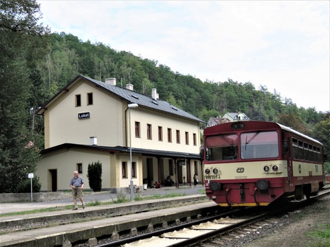 駅撮り33 モストへ 2019年 東欧6ヵ国鉄道旅 : 欧州乗り鉄旅 駅撮り