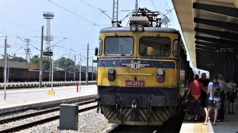駅撮り85 ブルガス駅 : 欧州乗り鉄旅 駅撮り