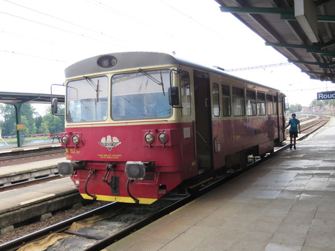 駅撮り38 ロエドニツェ・ナム・ラベル駅へ 2019年 東欧6ヵ国鉄道旅 : 欧州乗り鉄旅 駅撮り