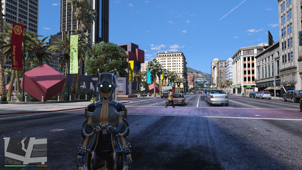 GTA5スキンMOD ニーアオートマタ 2B & A2 : れげぇの自己満ぶろぐ