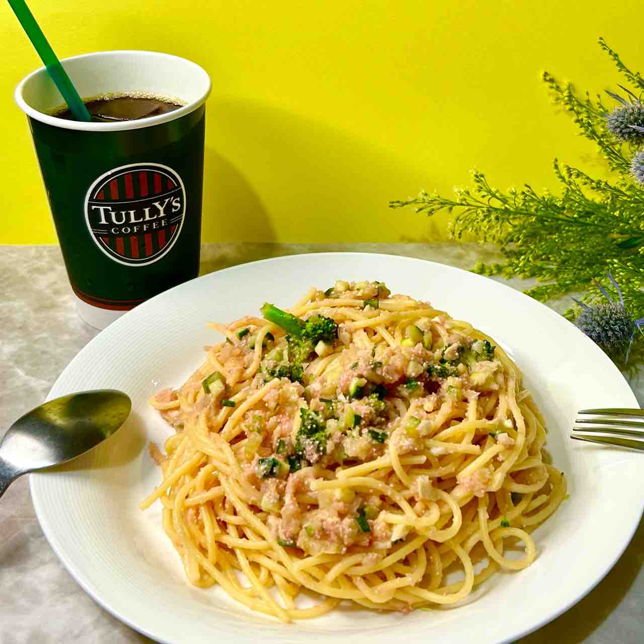 【タリーズ】今夜の夕食は、New「九州産ゆず香るたらこパスタ」 : nagatakのブログ