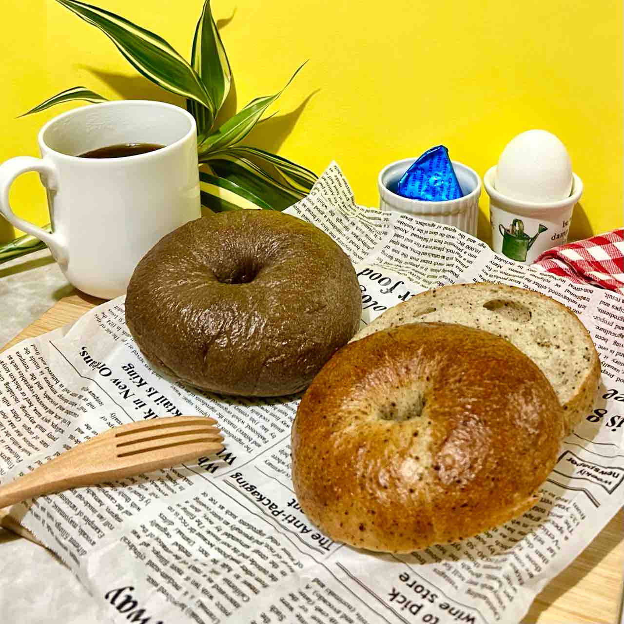 【PAN DEL SOL(パン デル ソル)】今朝の朝ごはんは、「ベーグル」 : nagatakのブログ