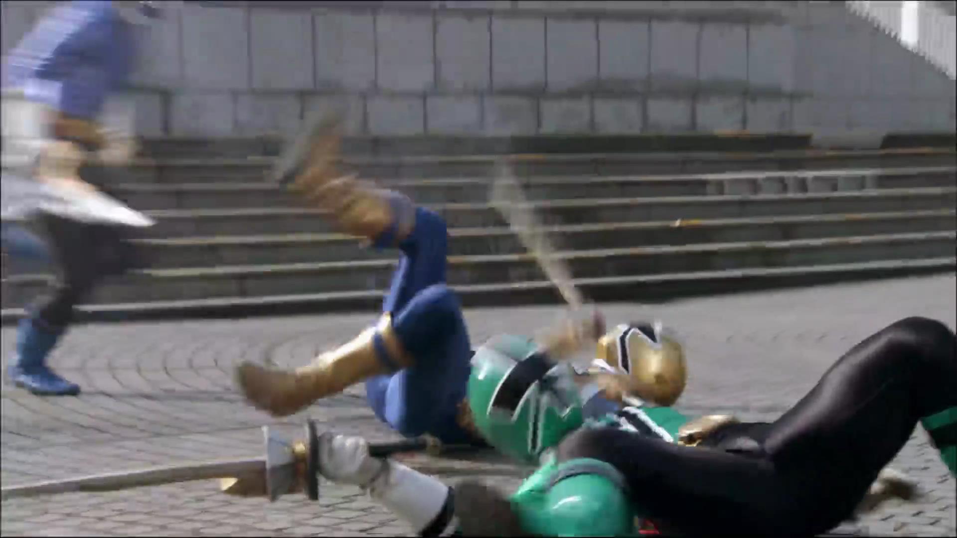 戦隊ヒーローのやられ72【シンケンブルー・シンケングリーン・シンケンゴールド】 : 戦隊ヒーローの〇〇