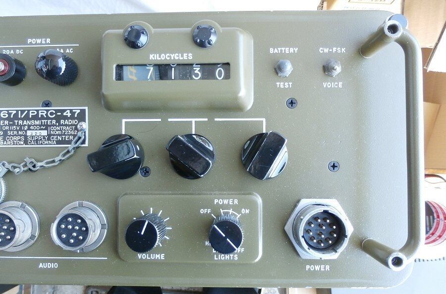 RT-671/PRC-47 送受信機 : 真空管式無線通信機開発史