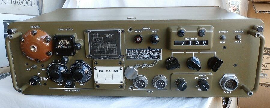 RT-671/PRC-47 送受信機 : 真空管式無線通信機開発史