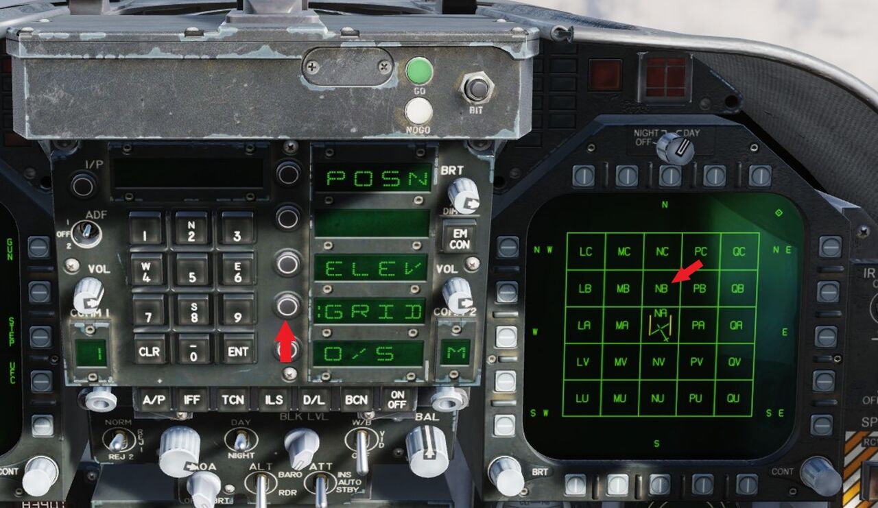 DCS World F/A18-C 【トレーニング】JTAC MGRS Grid Zoneを使う : 知識ゼロから始めるDCS World